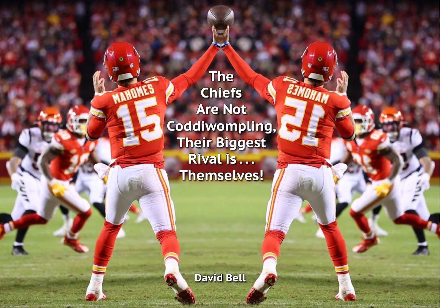The Chiefs Are Not Coddiwompling, Their Biggest Rival is Themselves!